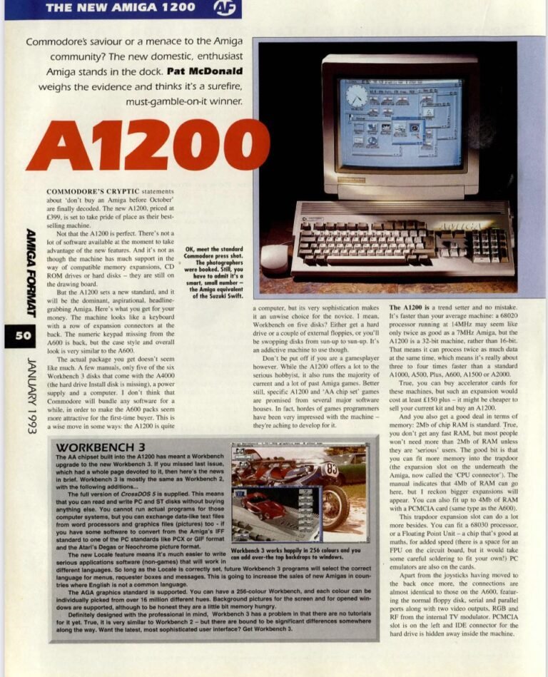 Classic : Amiga A1200 – AmigaNG